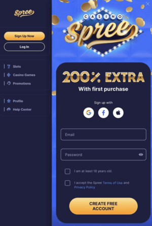 Spree Social Casino Review 2024 - Bonuses & Promo | Clovr
