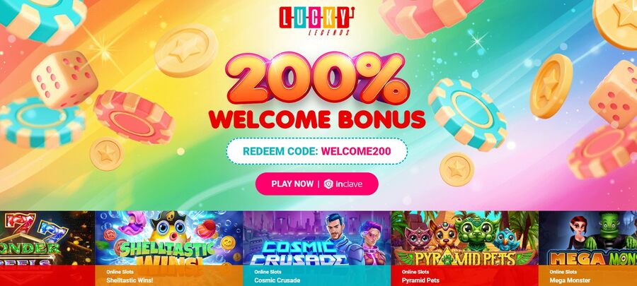 Lucky Legends Casino No Deposit Bonus Codes 2024 | Clovr.com